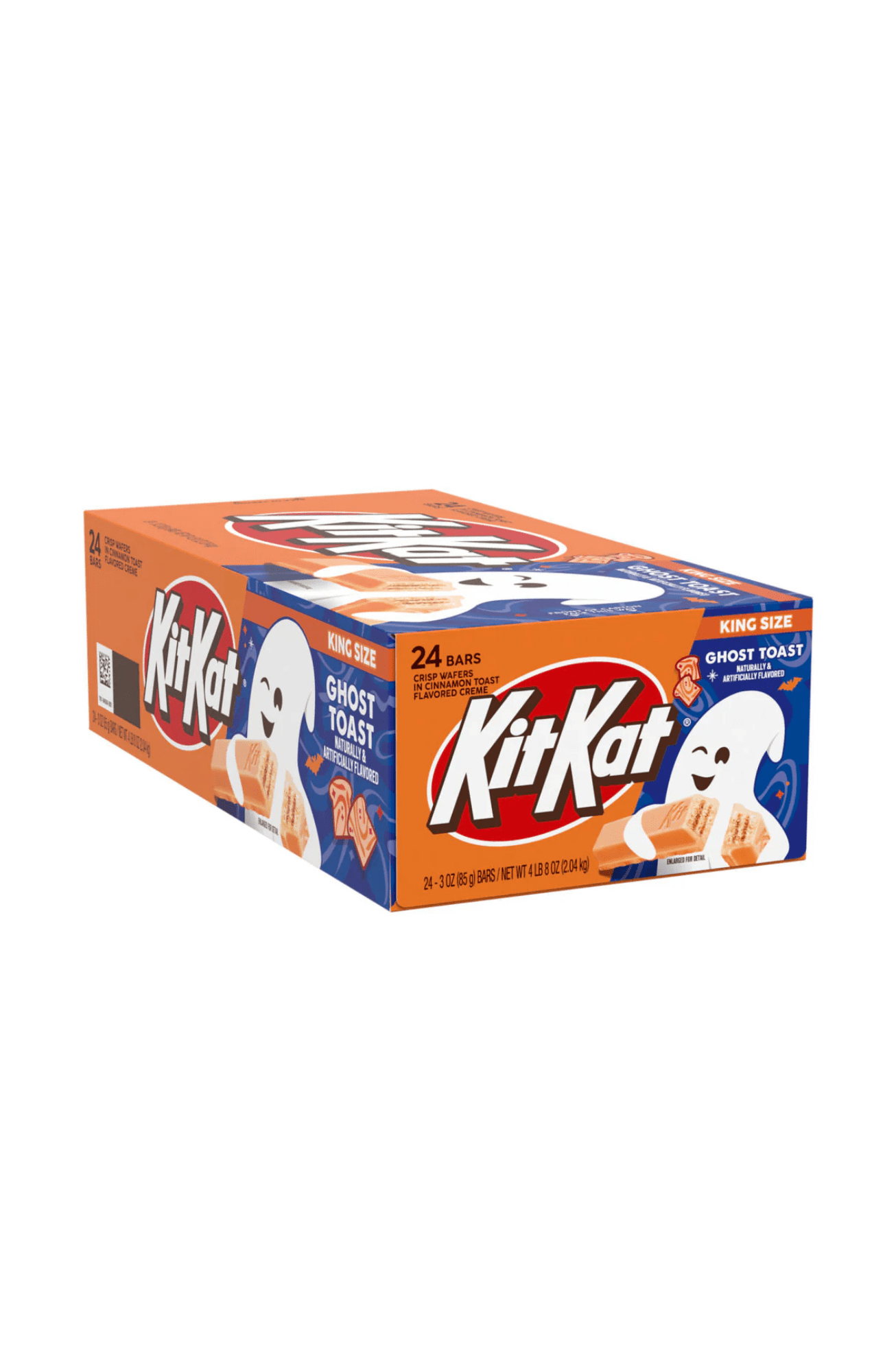KIT KAT Ghost Toast Cinnamon Toast Flavored Creme Wafer Bars, Halloween ...