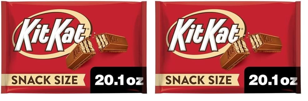 KIT KAT Milk Chocolate Wafer Snack Size, Easter Candy Jumbo Bag, 20.1 ...