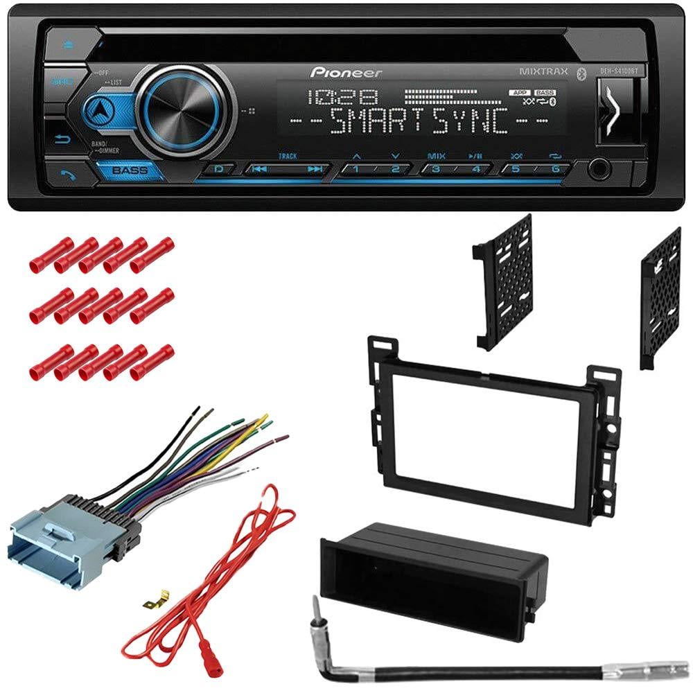 KIT2468 Bundle Pioneer Bluetooth Single Din Car Stereo & Install Audio ...