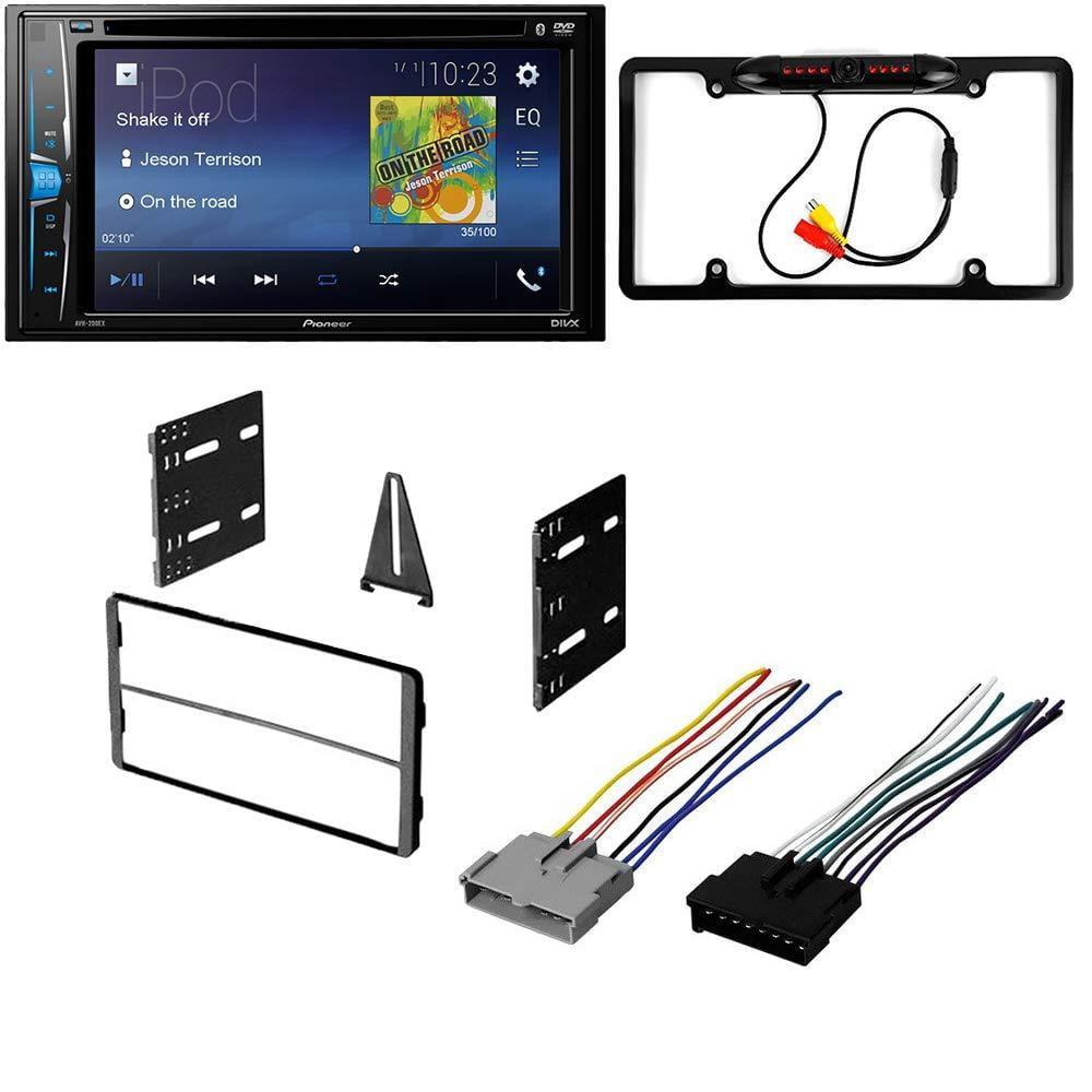 KIT2478 Bundle with Pioneer Multimedia DVD Car Stereo and Installation ...