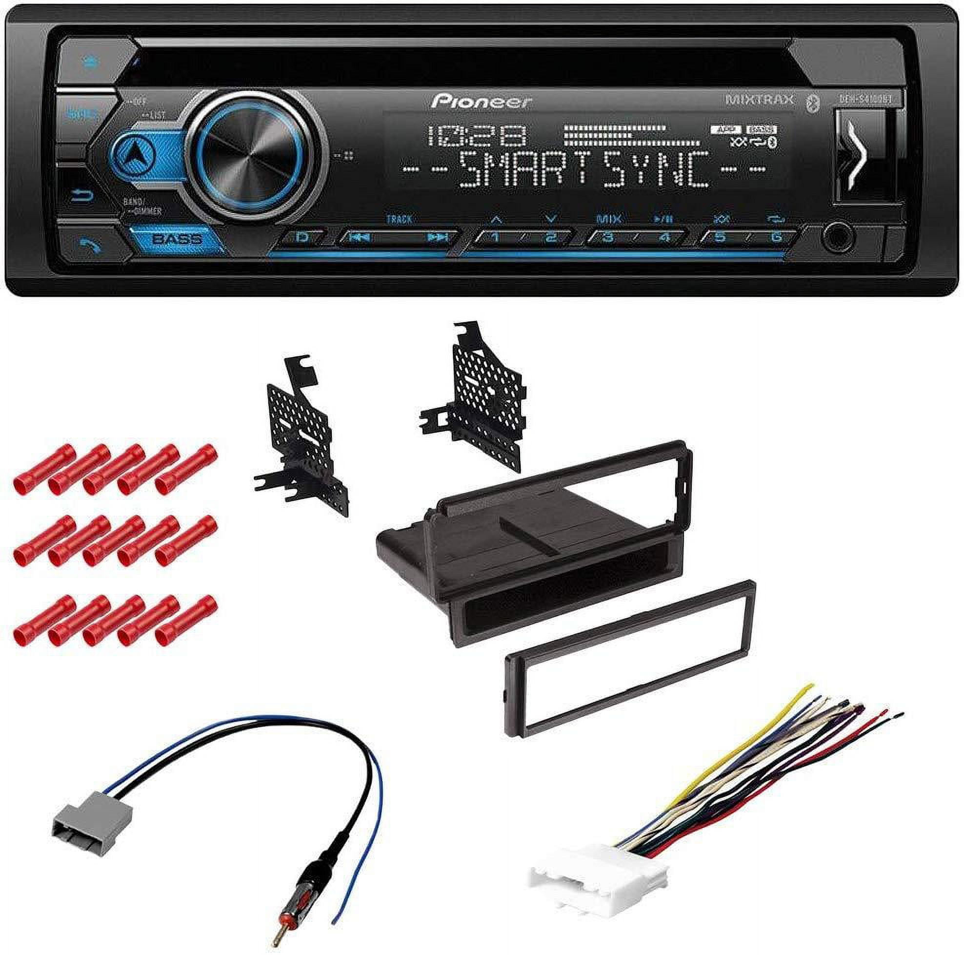 KIT2612 Bundle with Pioneer Bluetooth Car Stereo and complete ...