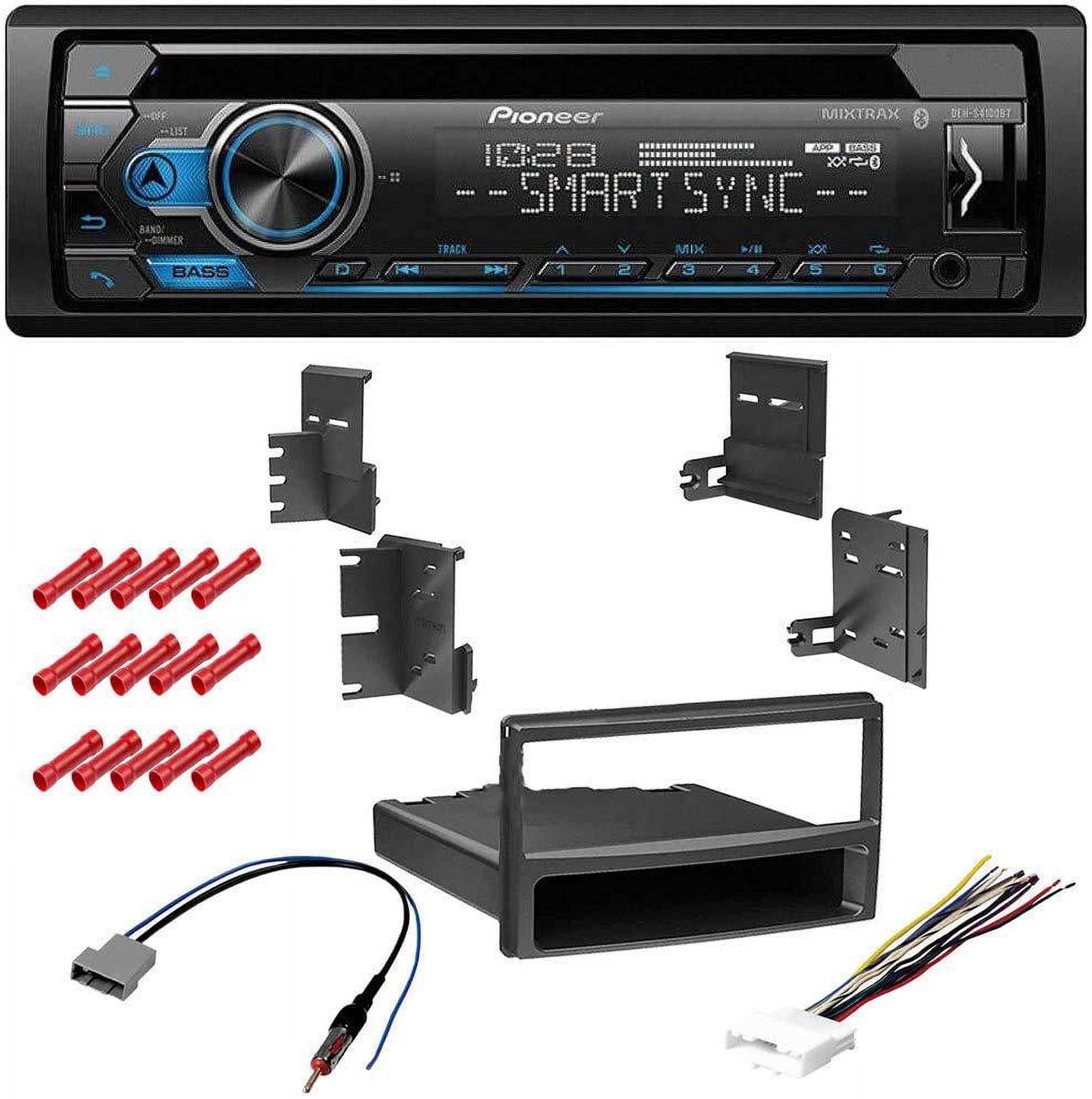 KIT2644 Bundle with Pioneer Bluetooth Car Stereo and complete ...