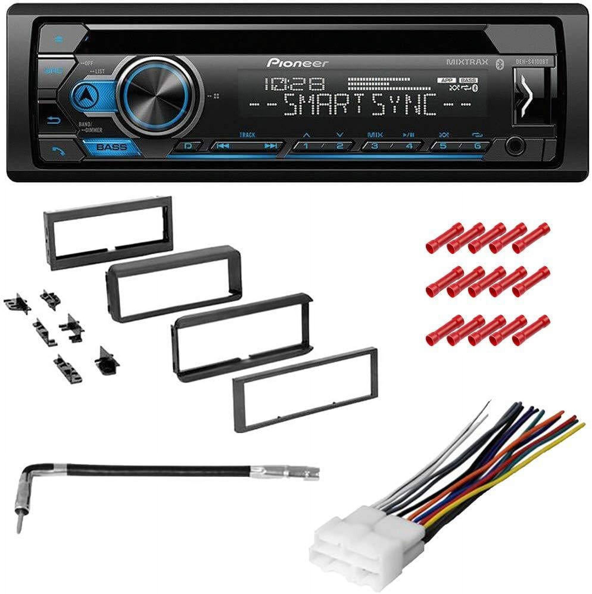 KIT2691 Bundle with Pioneer Bluetooth Car Stereo and complete ...