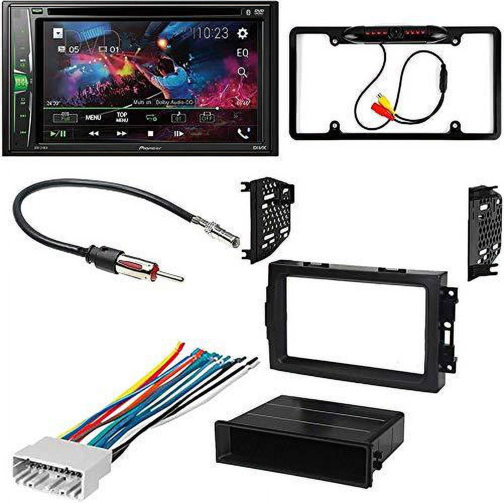 KIT4706 Bundle for 2006-2007 Jeep Commander W/ Pioneer Double DIN Car ...