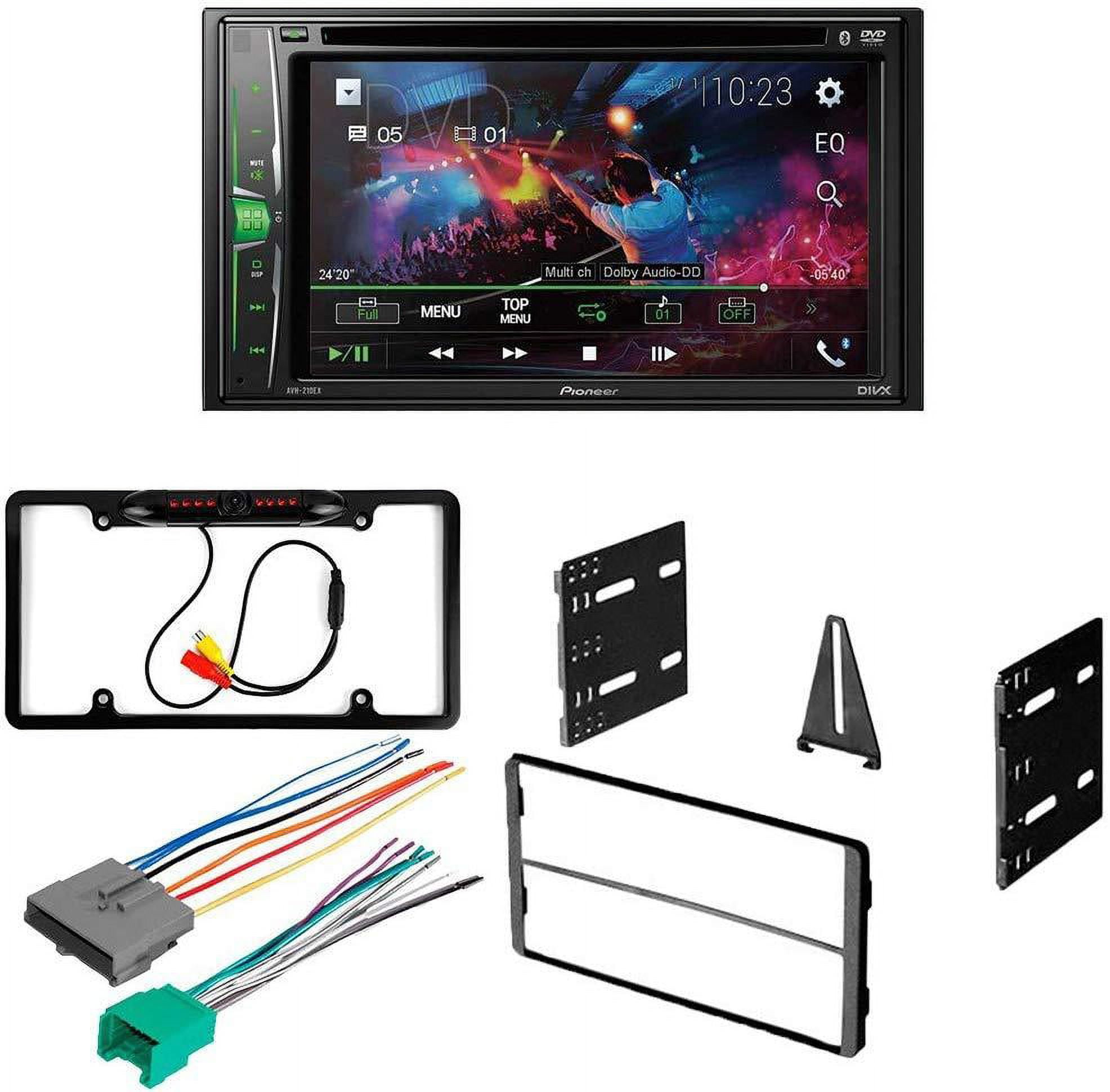 Ford 1995-1997 Ranger Bundle KIT4737 w/ Pioneer 6.2" Bluetooth Stereo ...