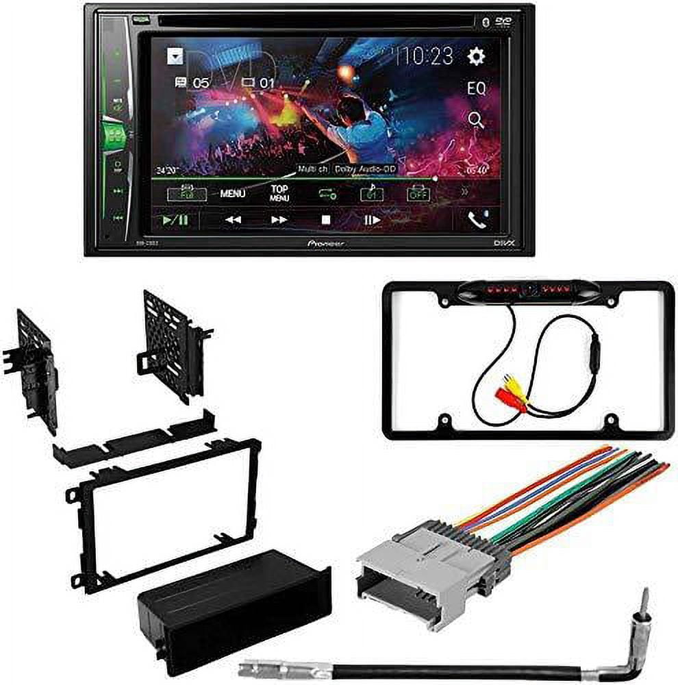 KIT4873 Bundle for 2003-2007 Hummer SUT W/ Pioneer AVH-241EX Double DIN ...