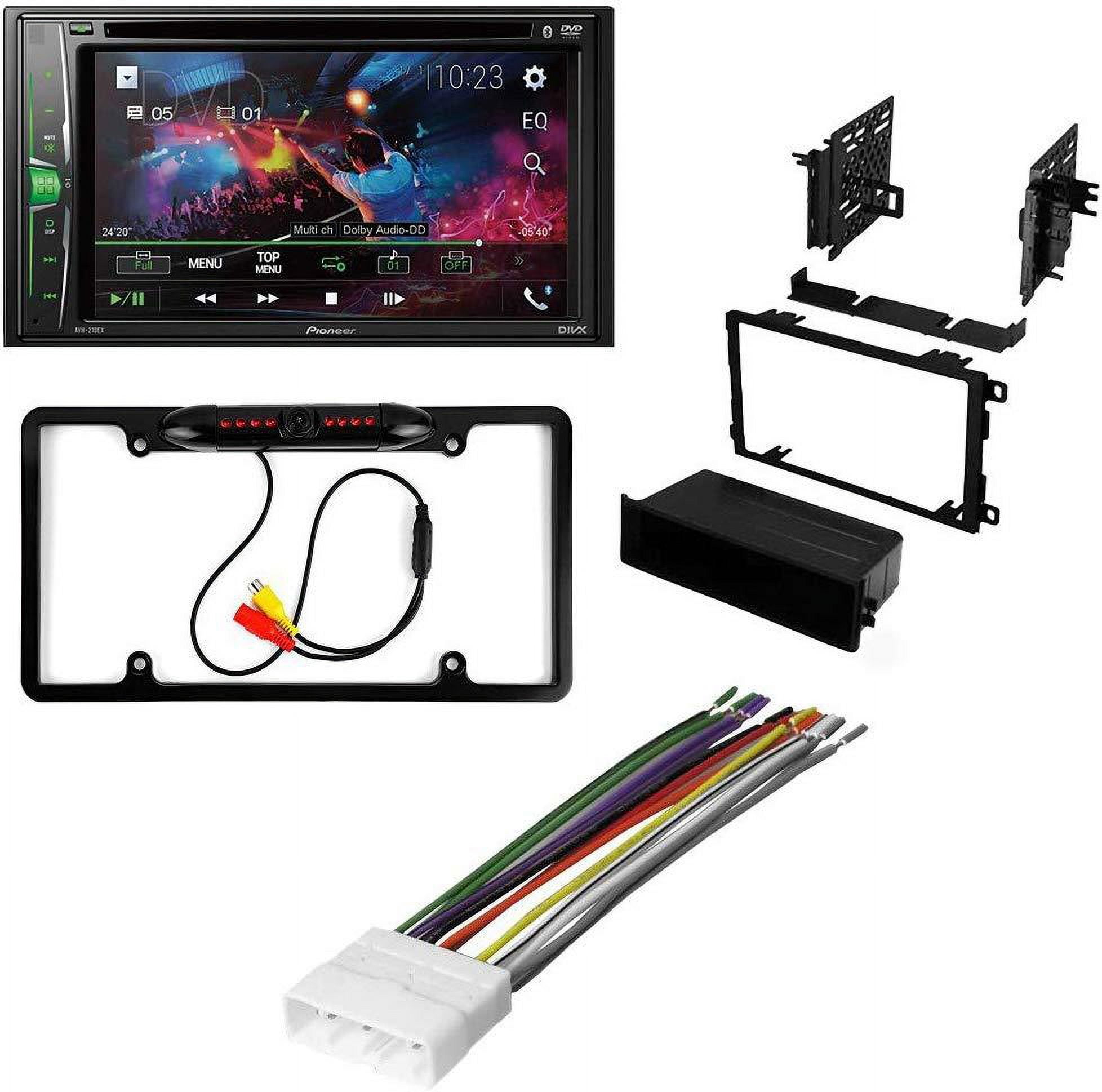 KIT4883 Bundle for 1998-2004 Isuzu Rodeo W/ Pioneer AVH-241EX Double ...