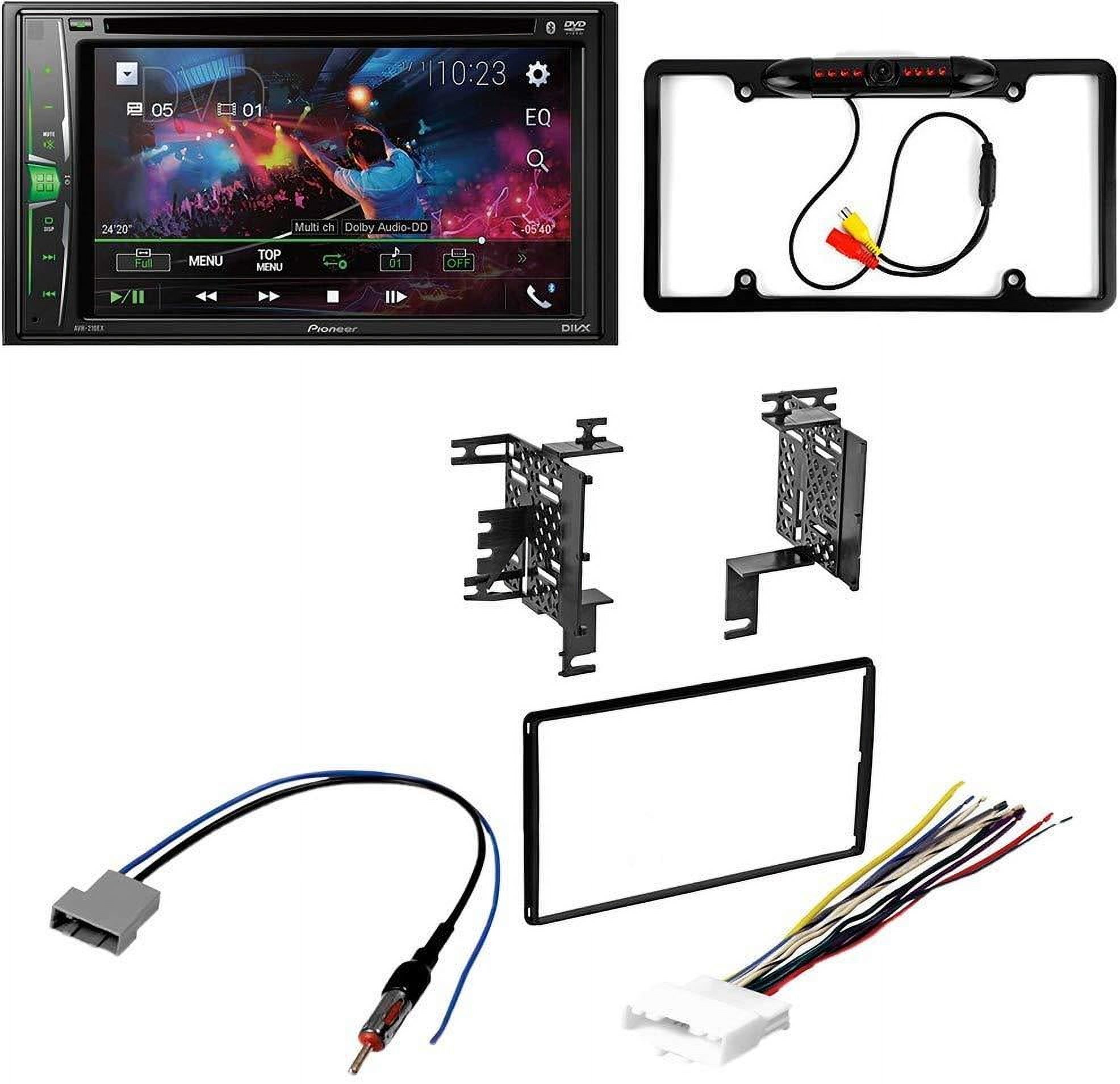 KIT4934 Bundle for 2014 Nissan Versa Note W/ Pioneer Double DIN Car ...