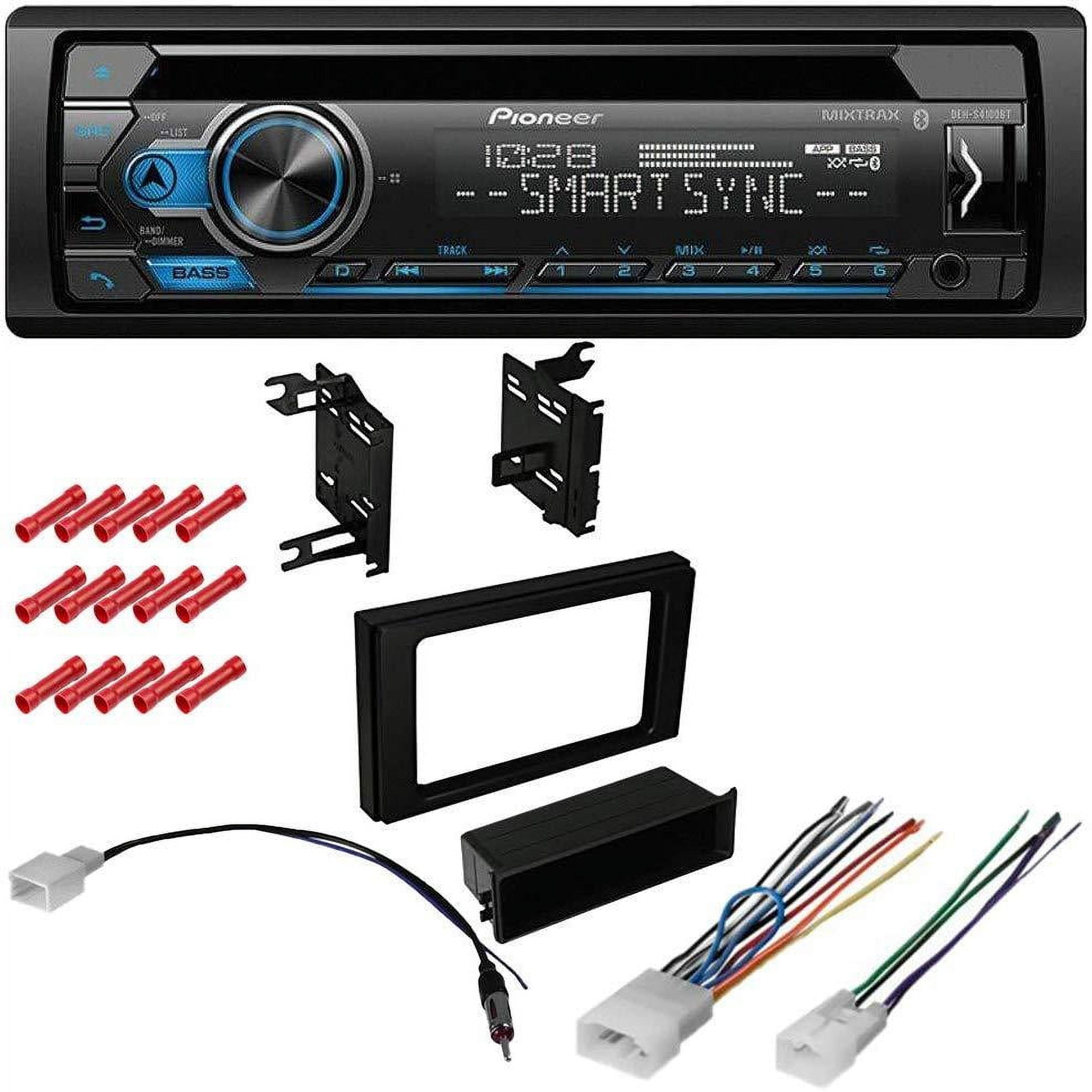KIT766 Bundle with Pioneer Bluetooth Car Stereo and complete ...