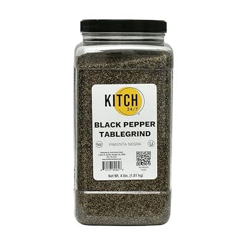 KITCH 24/7 Table Grind Ground Black Pepper, 4 Pound - Walmart.com