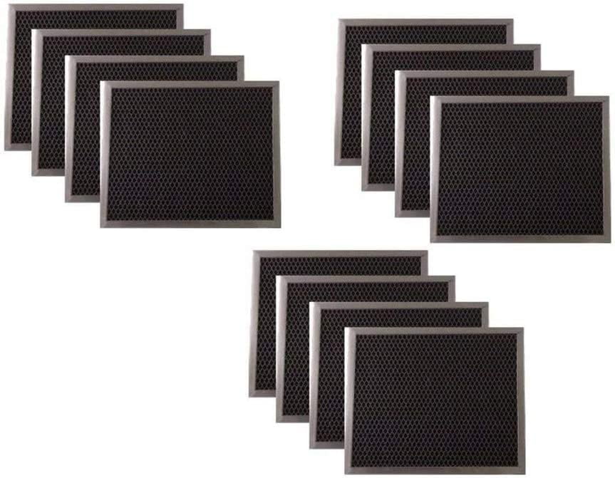 KITCHEN BASICS 101: 12 Pack 97007696 Range Hood Grease Mesh Charcoal ...