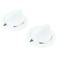 KITCHEN BASICS 101: 2 Pack WE1M654 White Dryer Timer Knob Replacement ...