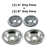 Frigidaire 8 In. Stove Chrome Drip Pan 316048413 - Walmart.com
