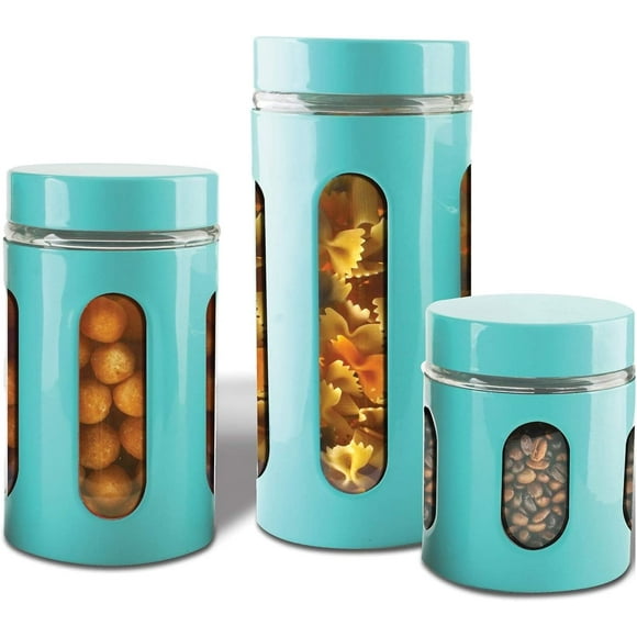 Teal Canister Set