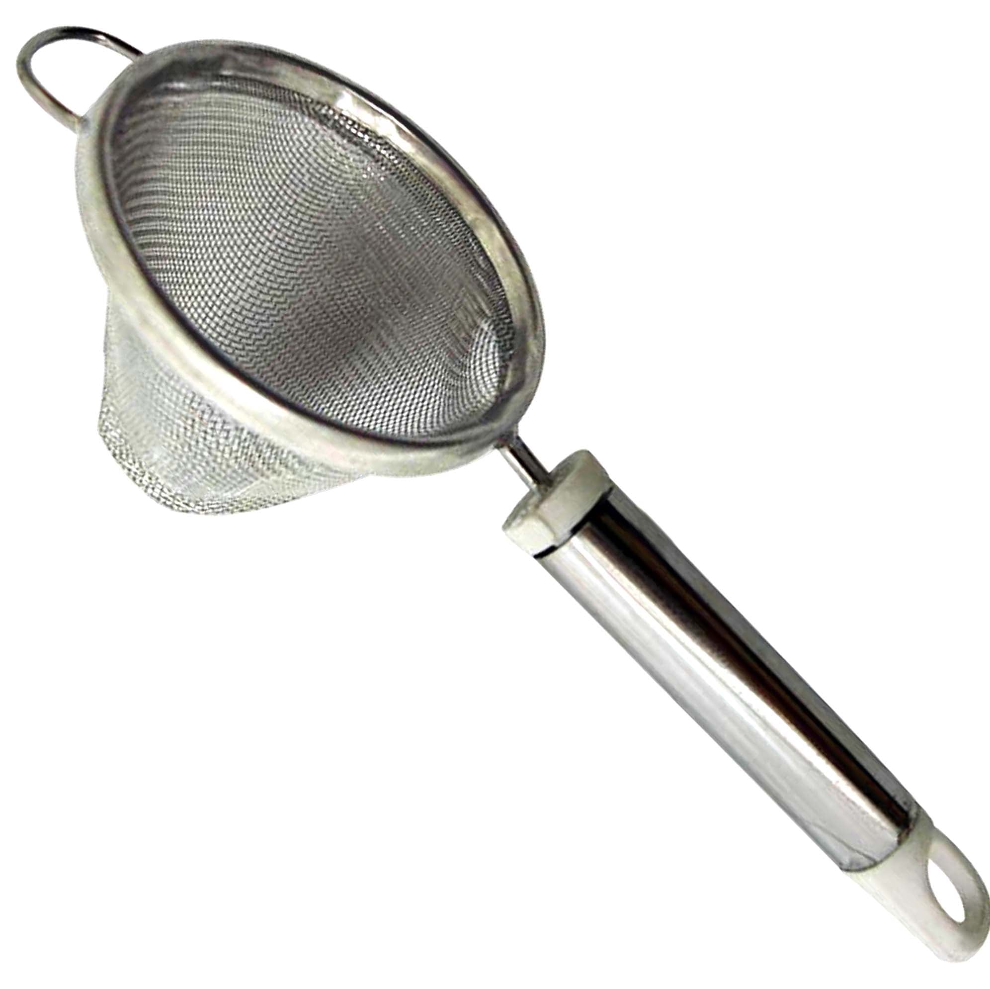 KITCHEN DIVA Mini Strainer | 5.75" End to End | 2" Diameter | Extra ...