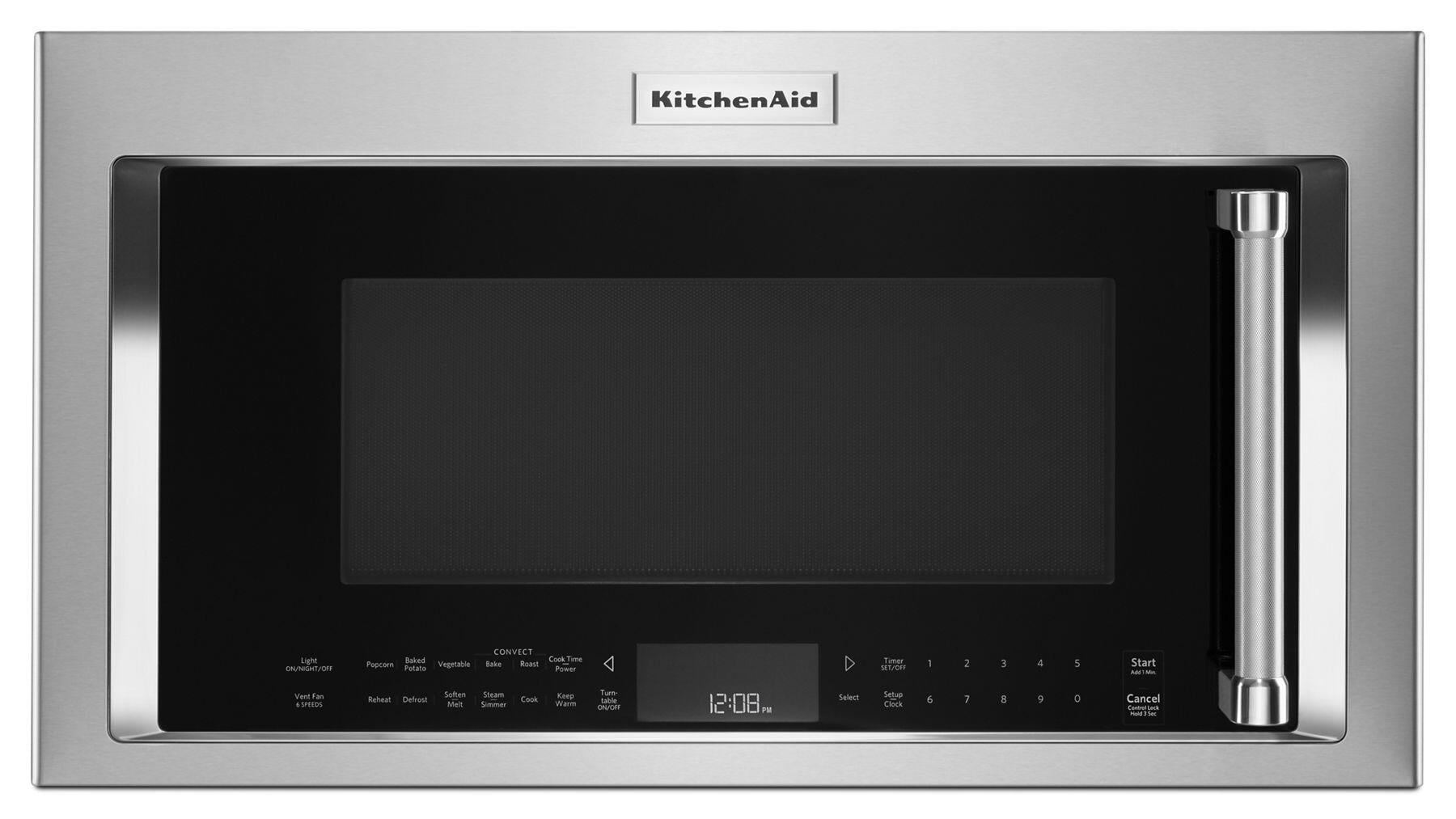 Kitchenaid 30 Microwave Hood Combination With Convection Cooking In ...