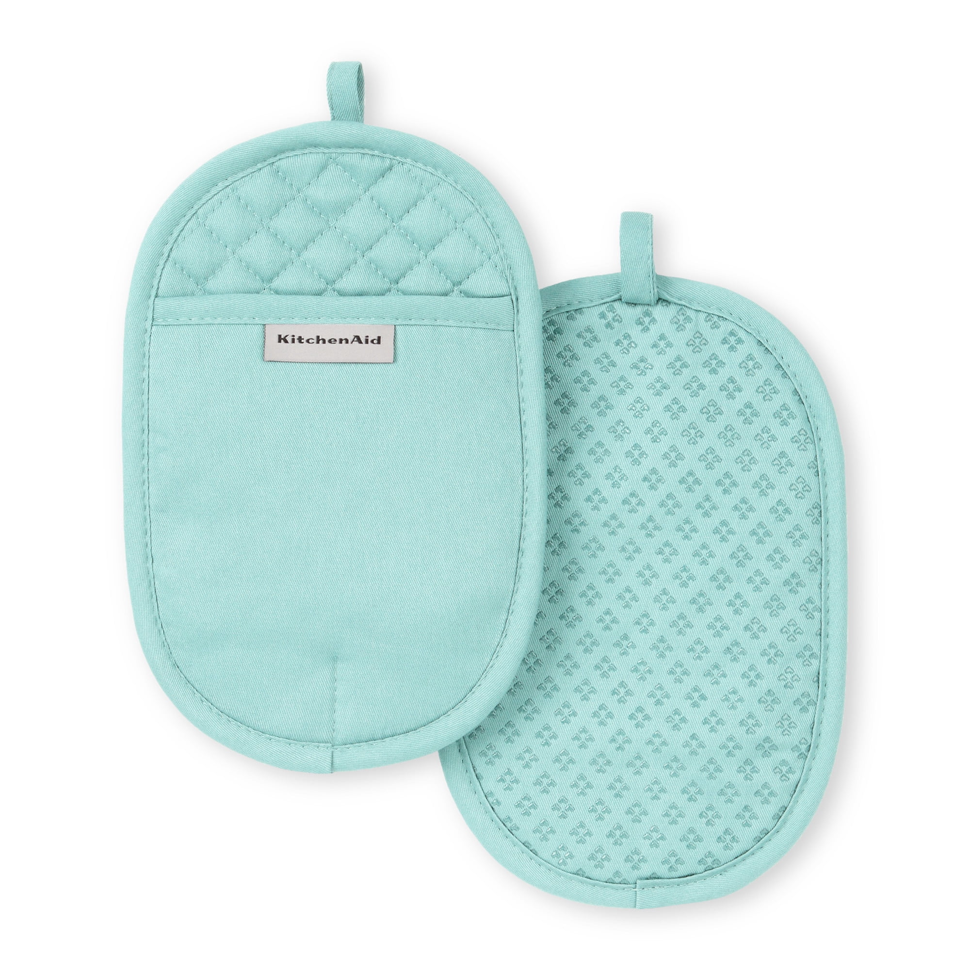 KitchenAid Pot Holder 2-Pack - Heat Resistant Cotton Grips - Walmart.com