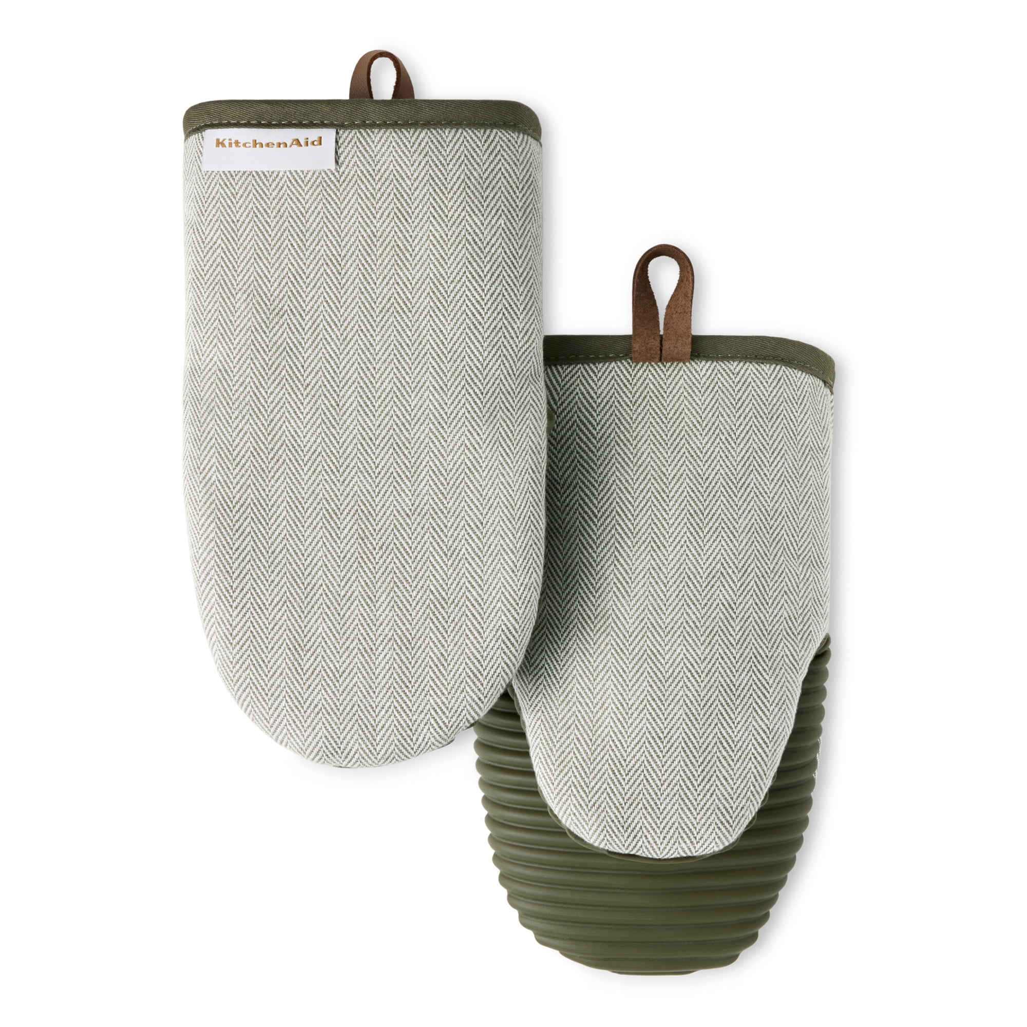 KITCHENAID® Evergreen Design Series Herringbone Ribbed Soft Silicone ...
