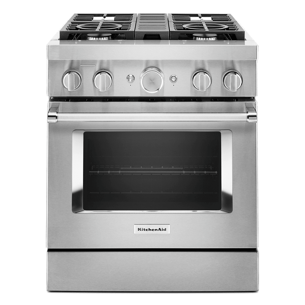 KITCHENAID KFDC500JSS professional gas range - Walmart.com