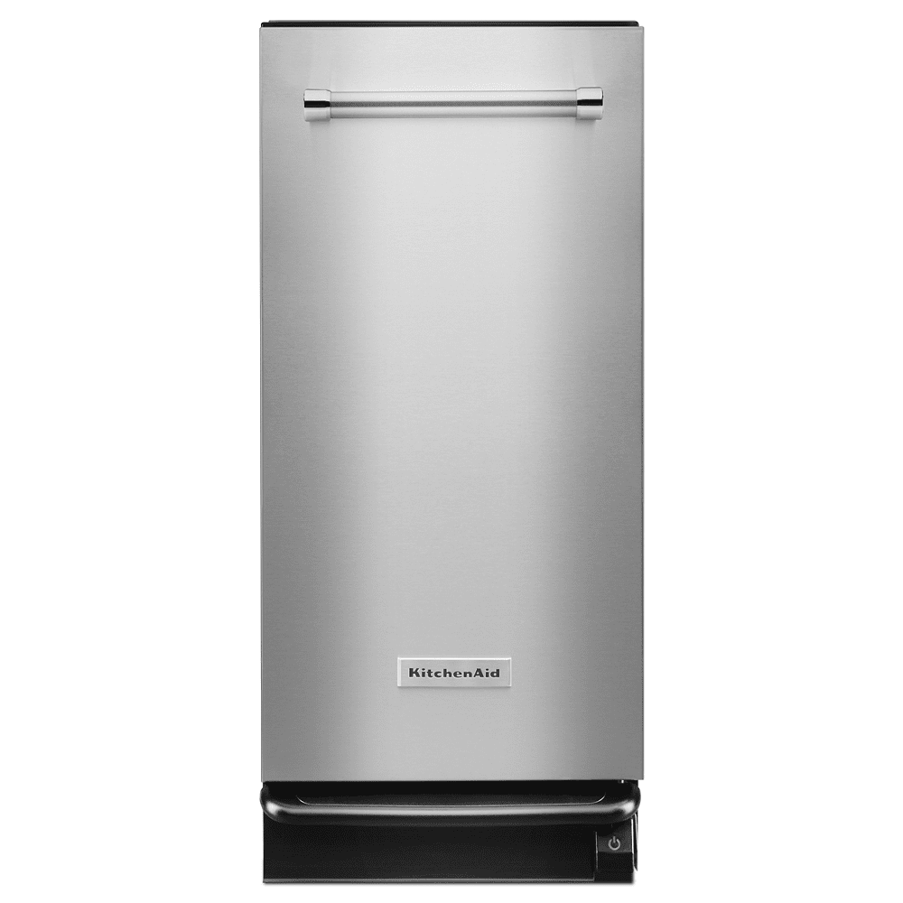 KitchenAid 1.4 Cu. Ft. Built-In Stainless Steel Trash Compactor with ...