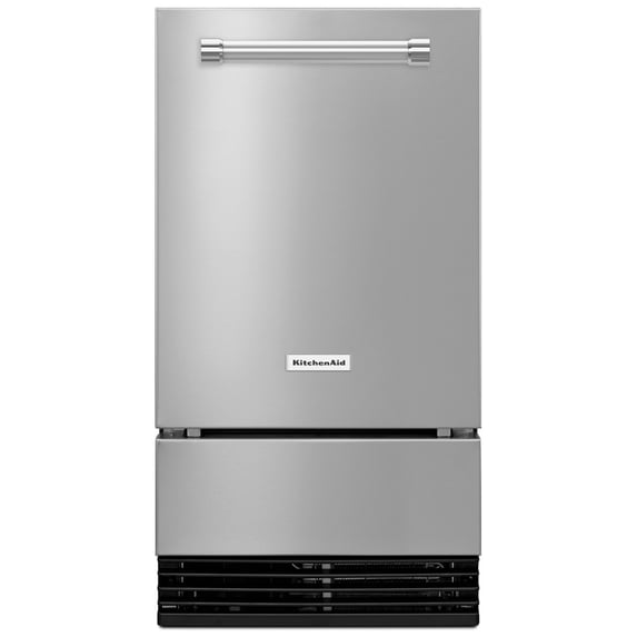 KitchenAid KUID508HPS Countertop Electric Ice Maker Machine with Clear ...