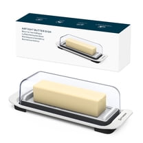 Soul Creat Butter Buddy, Flip-Top Butter Dish with Transparent Cover ...