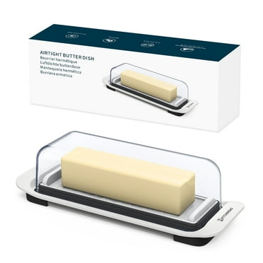 Butter Dish with Lid, Butter Keeper, Easy Scoop,Butter Container Holds ...
