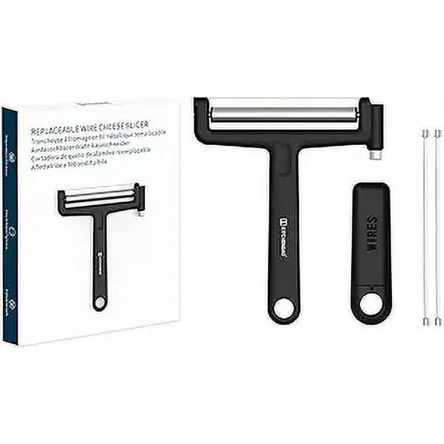 KITCHENDAO Replaceable Wire Cheese Slicer Cutter, 50% Stronger Wires ...