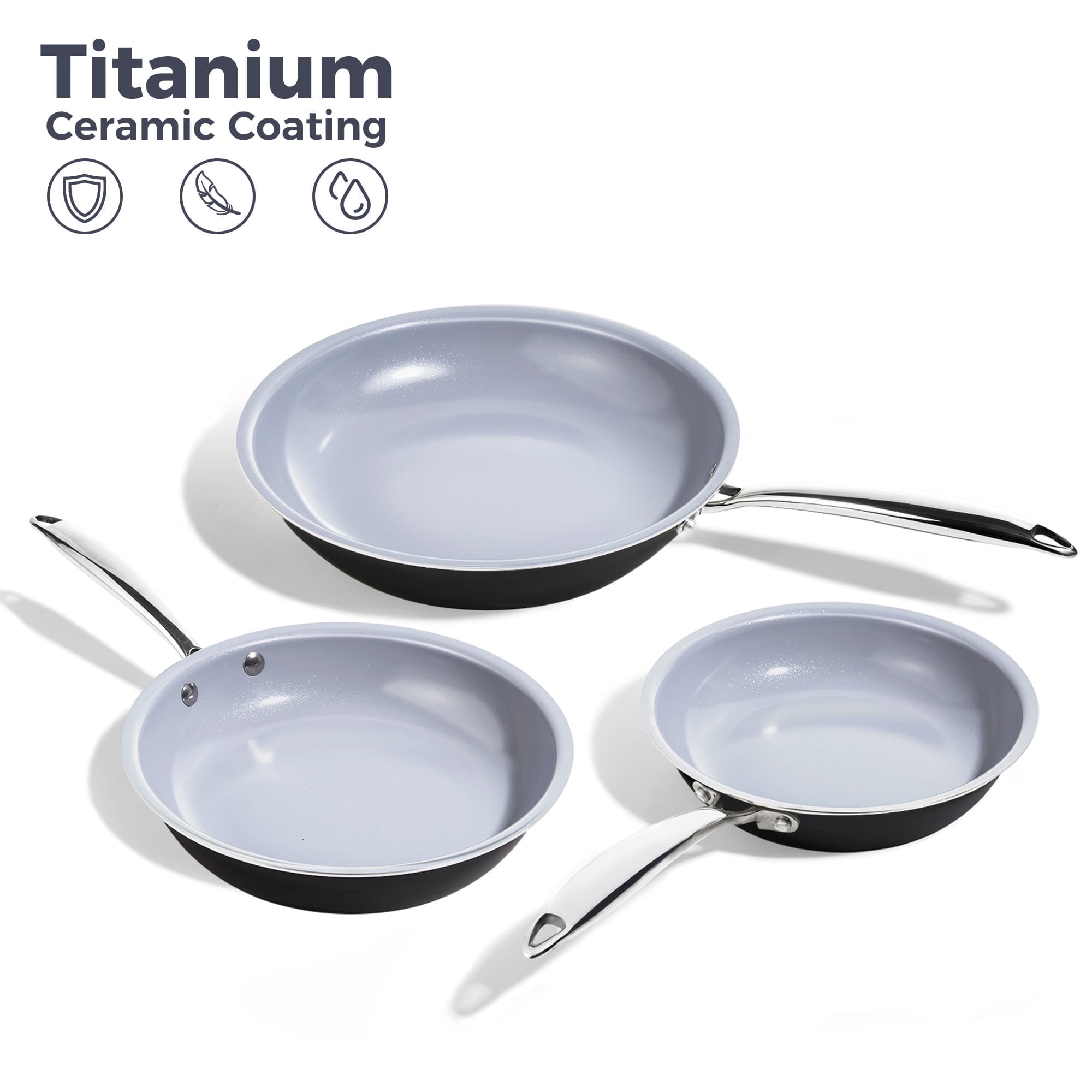 KITEXPERT Non-Toxic Stainless Steel Cookware Set – Titanium Ceramic ...