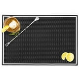 KITESSENSU 18" x 12" Bar Mat - Non Slip Bar Spill Mat for Home Bar ...