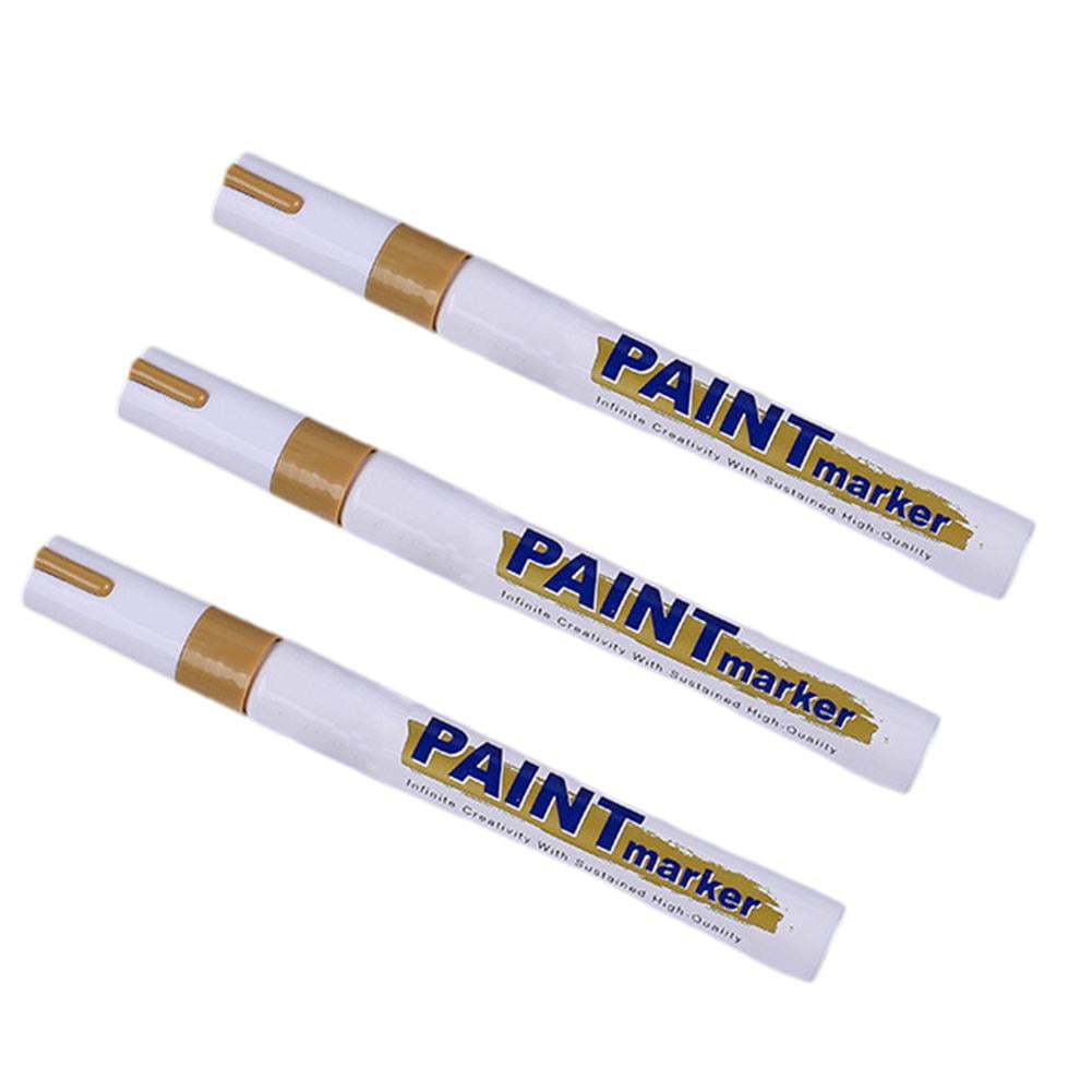 KITPIPI Automobile Touch-up Pens Waterproof Industrial Markers Metal ...