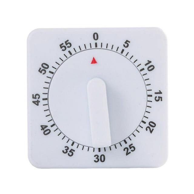 Kitchen Timer Egg Square Shaped, 60 Minute Mechanical Cooking Timer ...