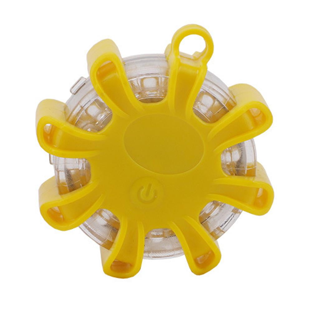 KITPIPI LED Road Flares Emergency Disc Safety Light Flashing Warnint,1 ...