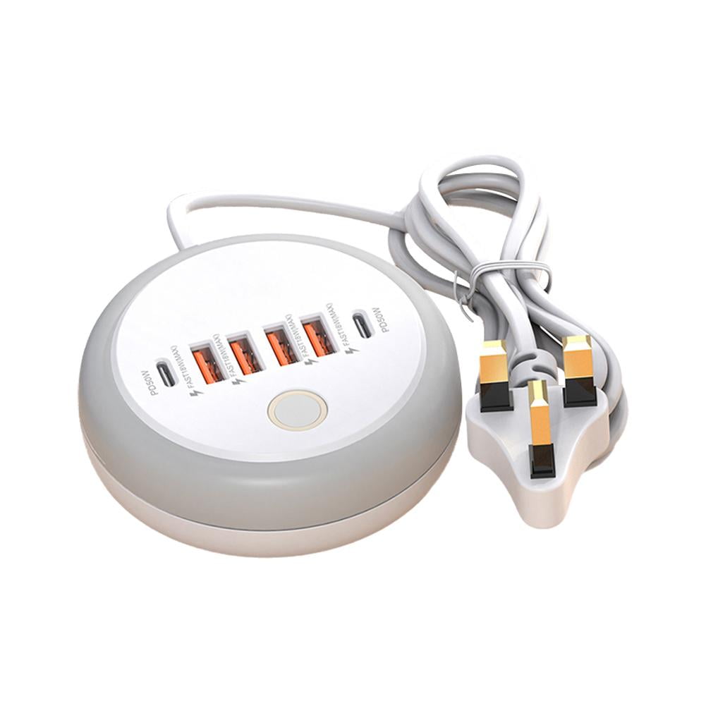 KITPIPI New Smart Charger: PD20W Plug-in Charger, 4USB Port +2TYPE-C ...