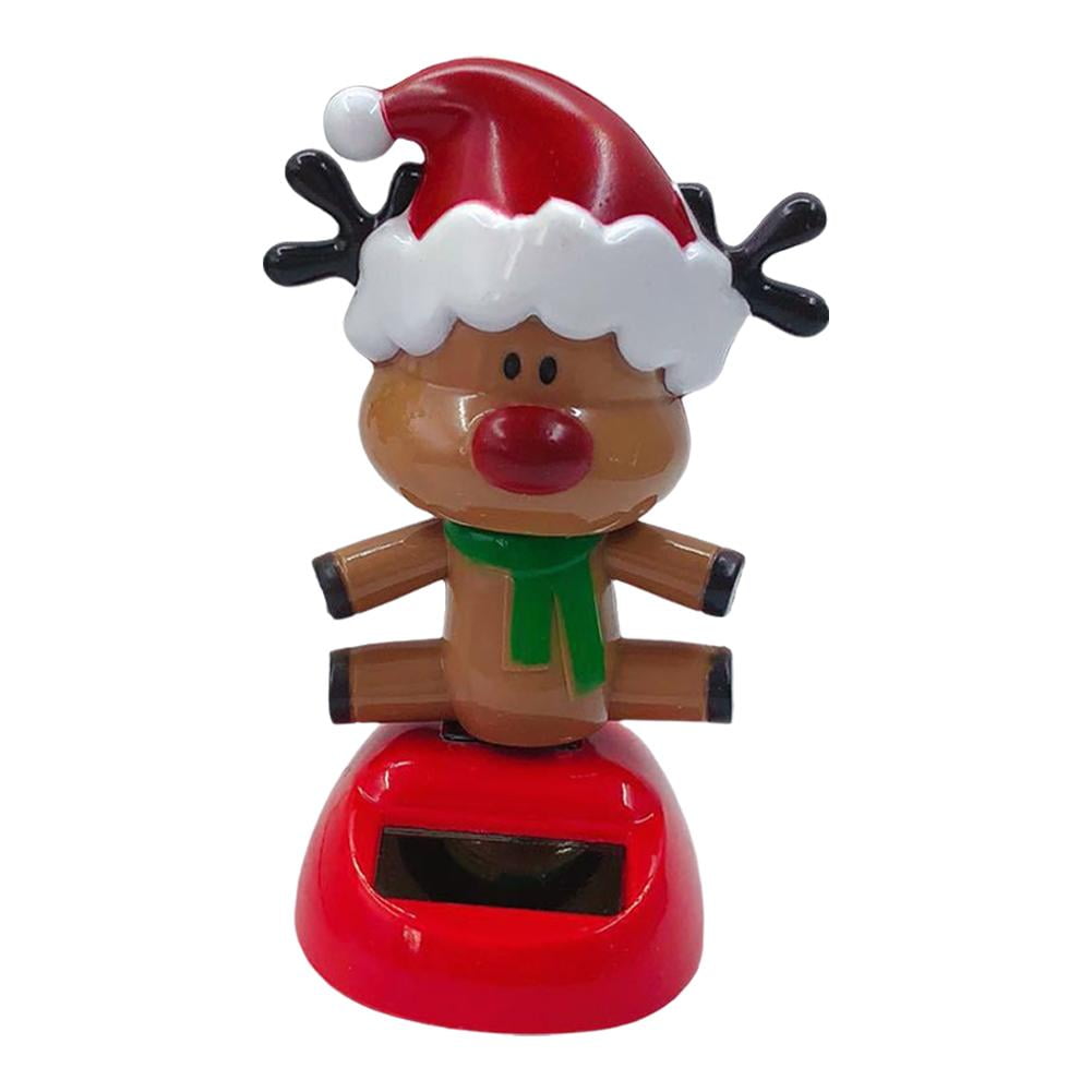 KITPIPI Solar Dancing Toy Christmas Ornament Cute Figure Bobble Head ...