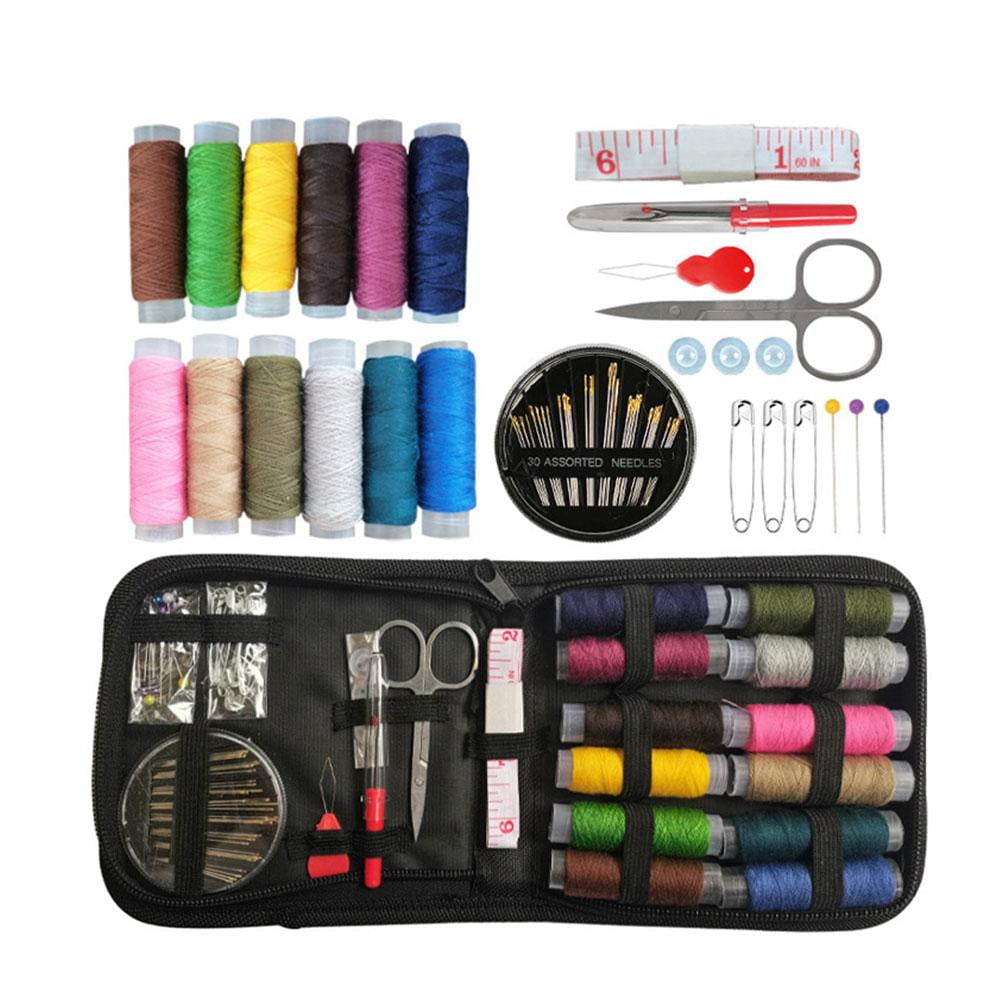 KITPIPIVO All In 1 Sewing Tool Kit Complete , Thimble, Thread, Measure ...