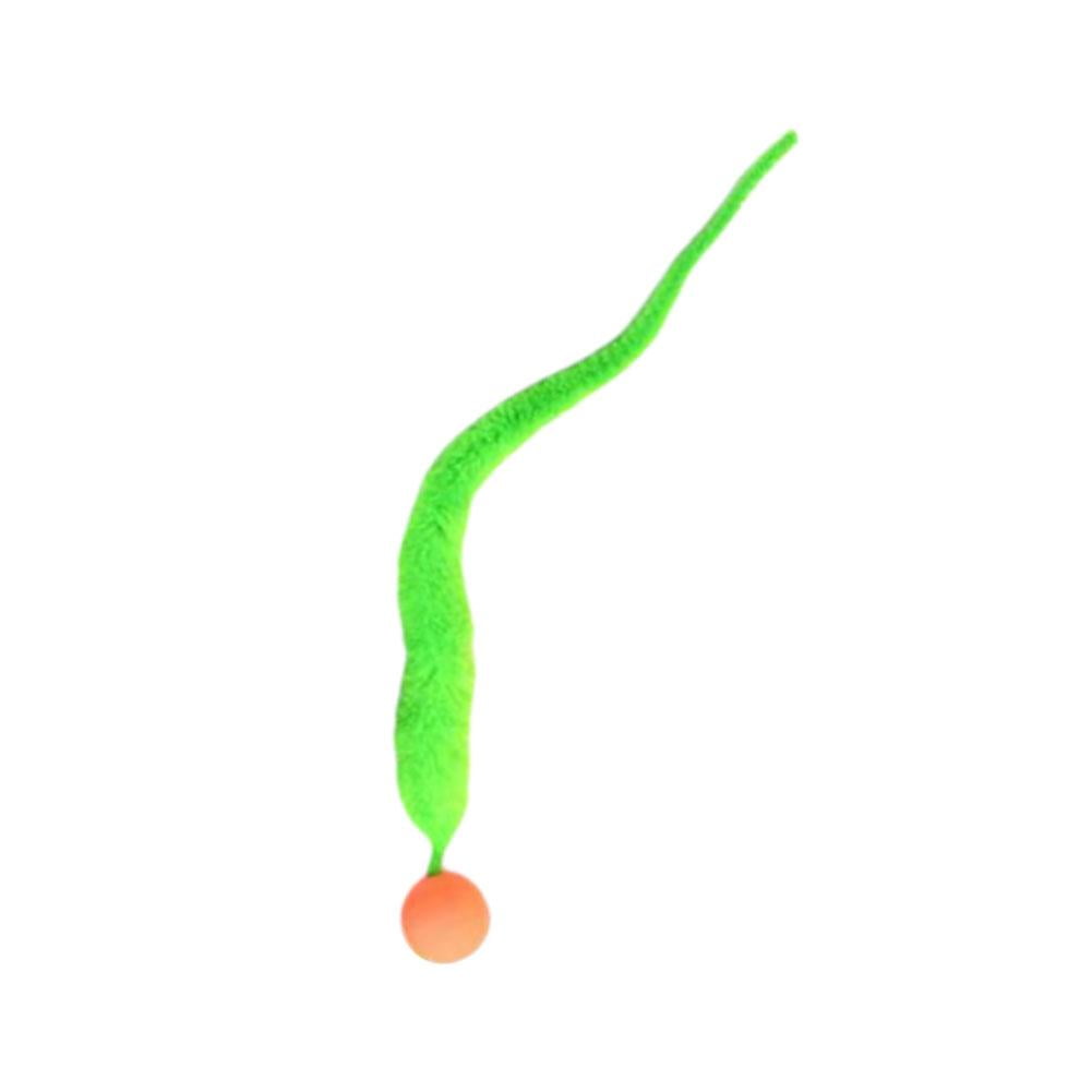 KITPIPIVO Bouncy Ball with Tail Cat Toys, Magic Worm with Ball Toy for ...