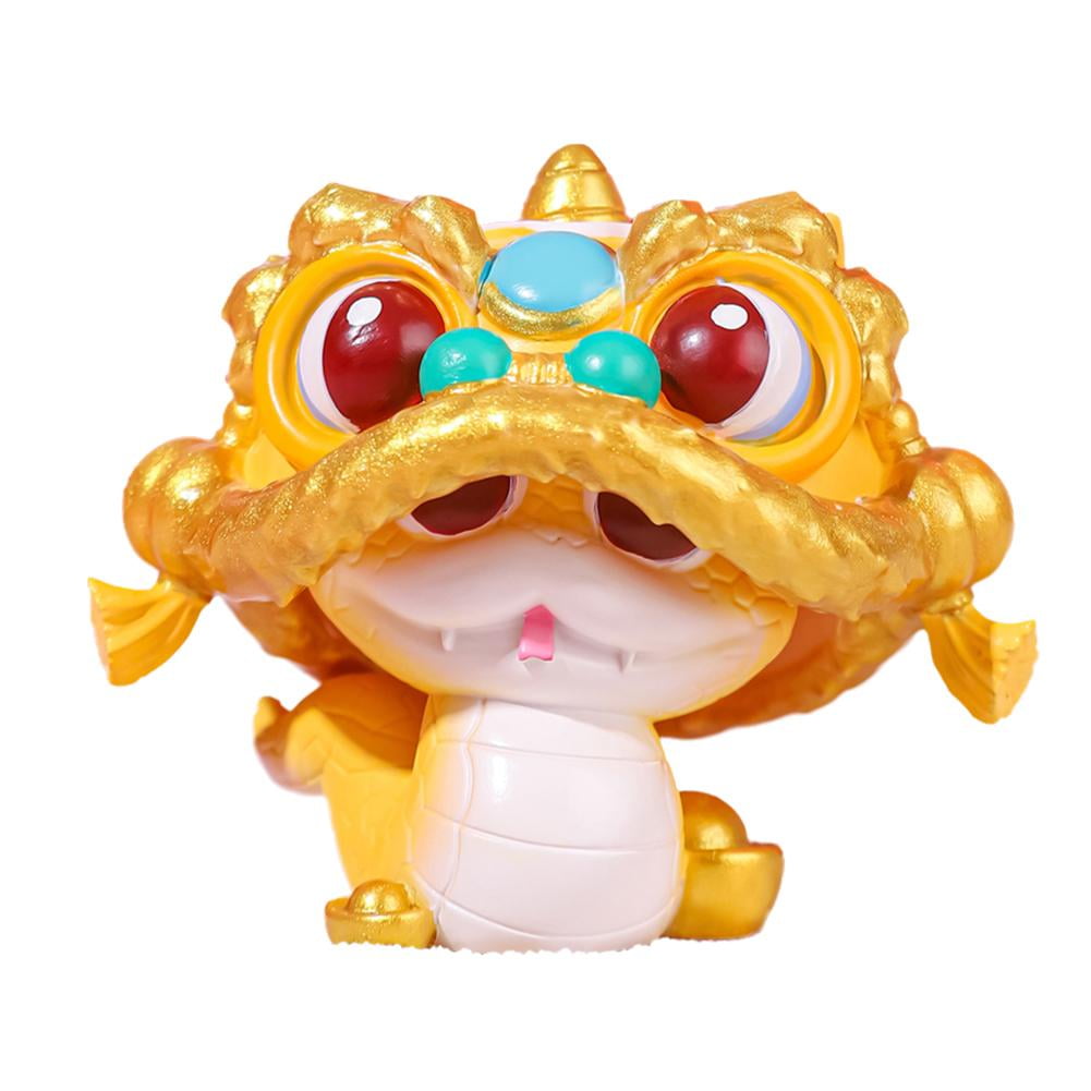 KITPIPIVO Cute Year of The Snake Ornaments Snake Year Mascot Auto Parts ...