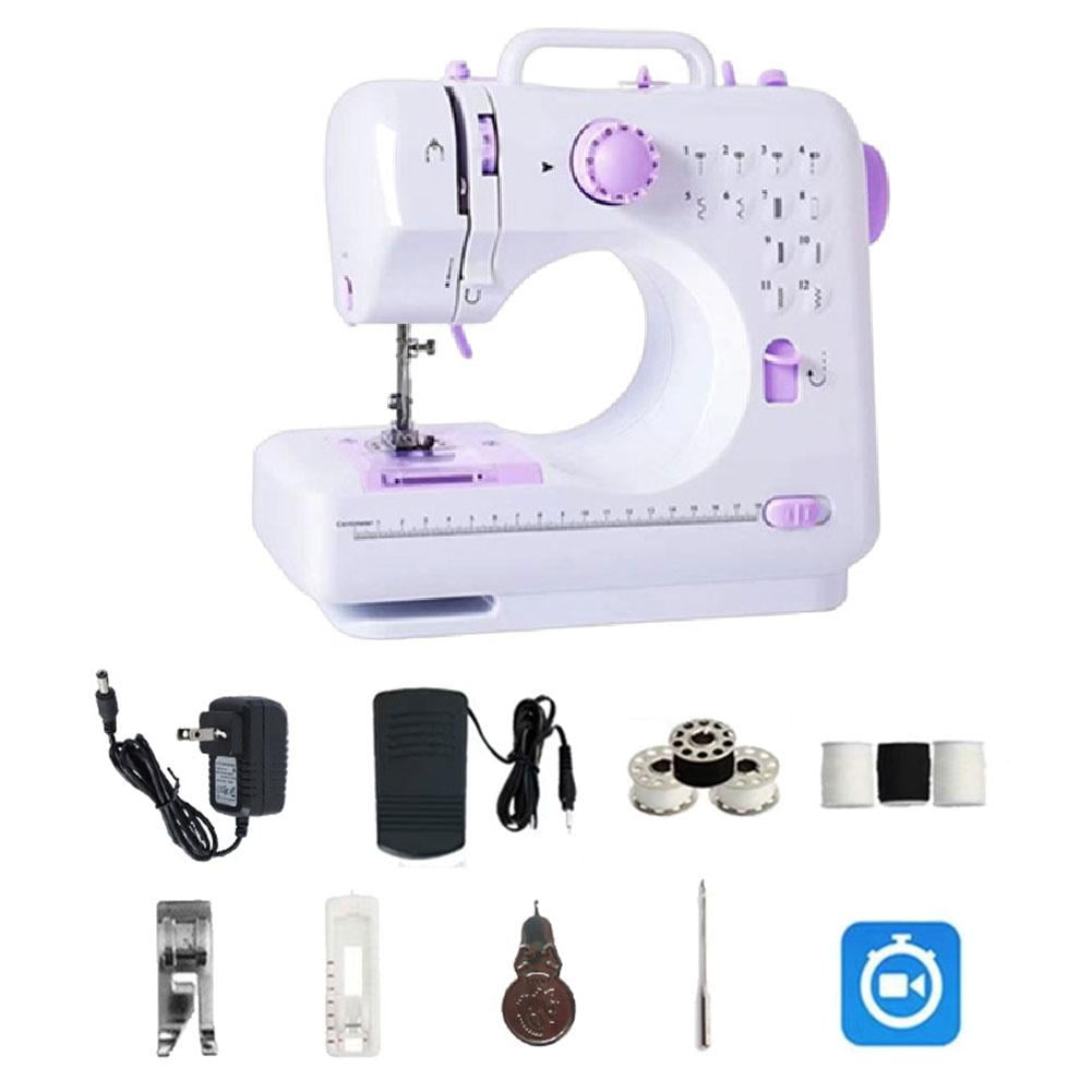 KITPIPIVO Sewing Machine for Beginners,Portable Mini Sewing Machine ...