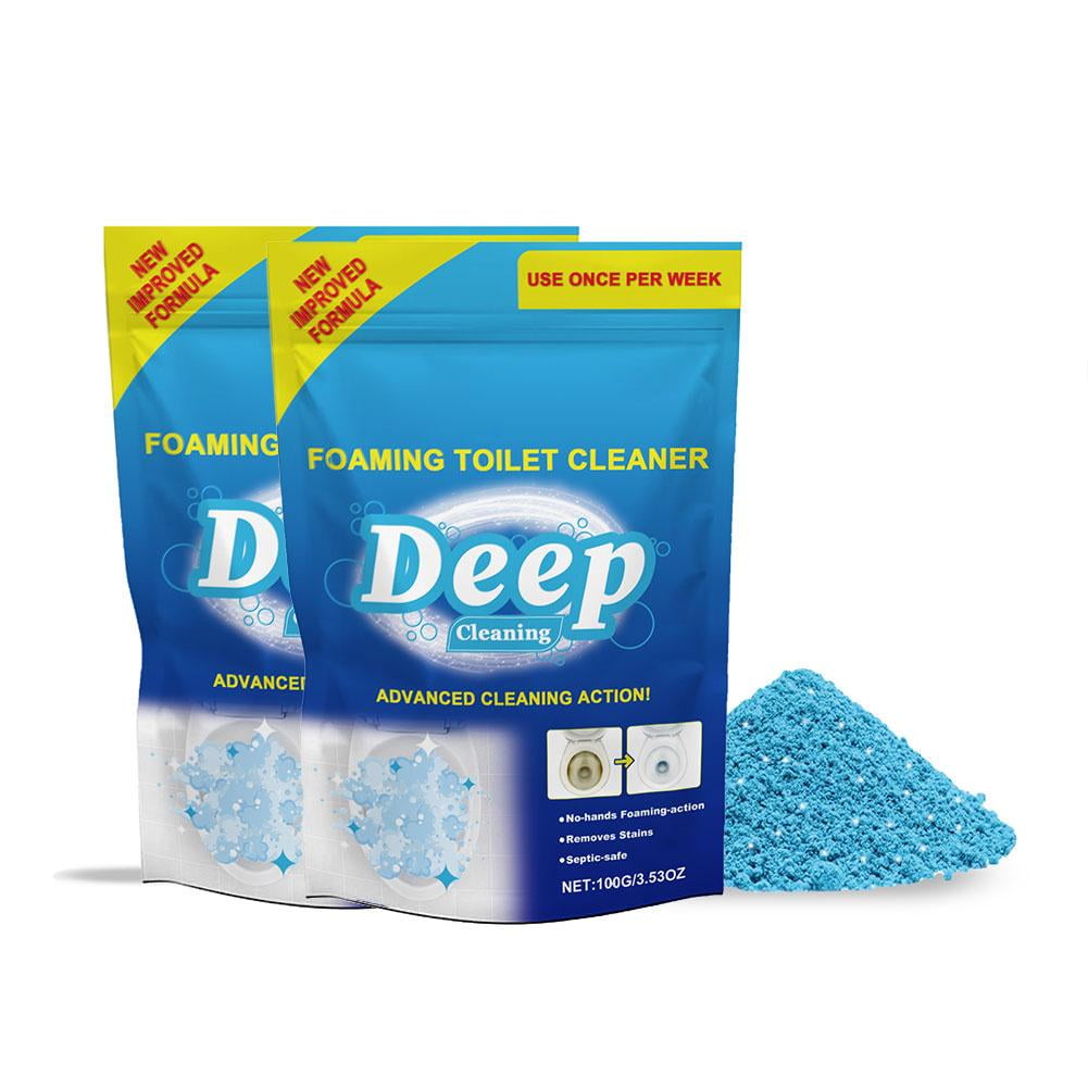KITPIPIVOPPV 1/2Pcs Toilet Bowl Cleaner Deodorant Foaming Toilet ...