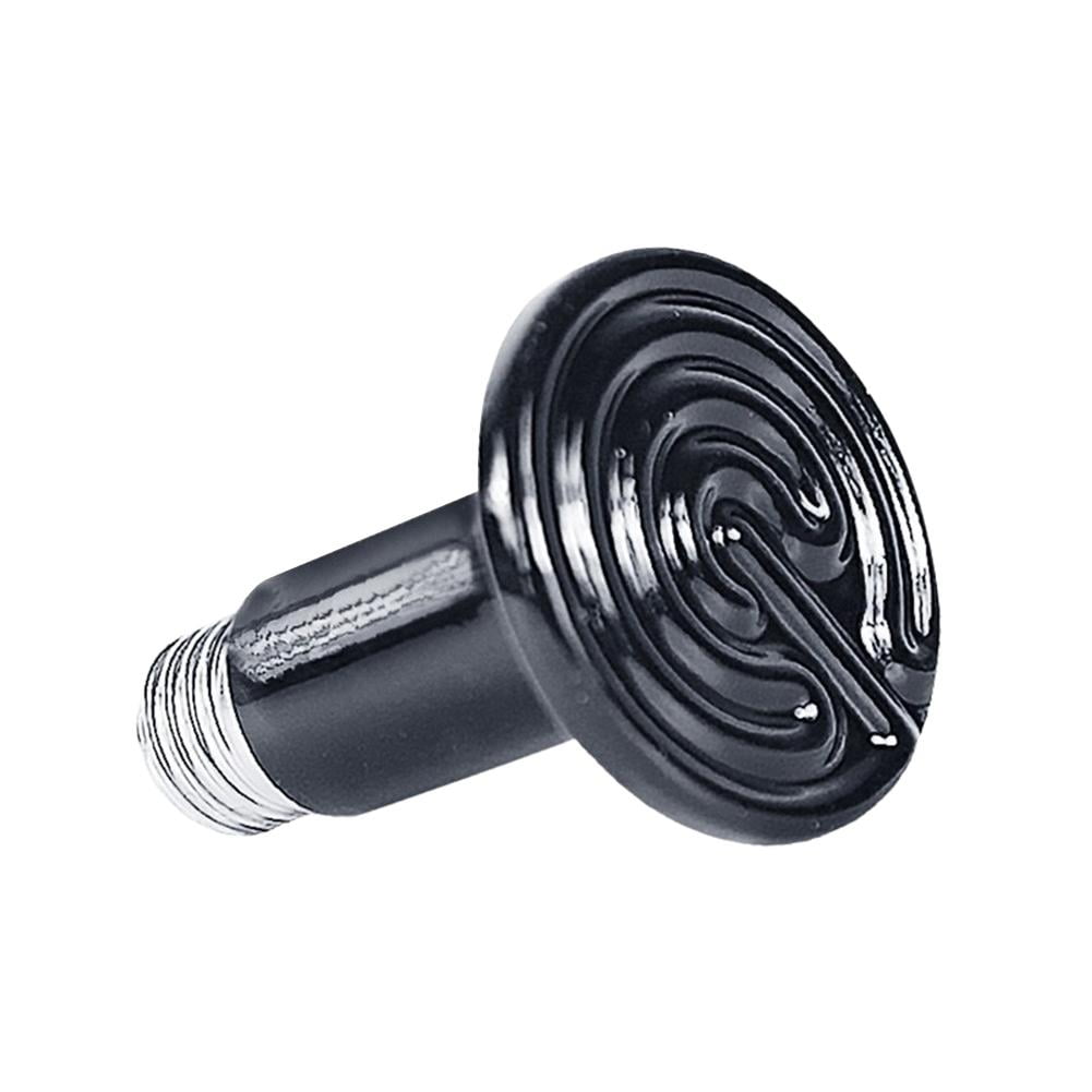 KITPIPIVOPPV 25-100W CERAMIC HEAT EMITTER BROODER INFRARED LAMP BULB ...