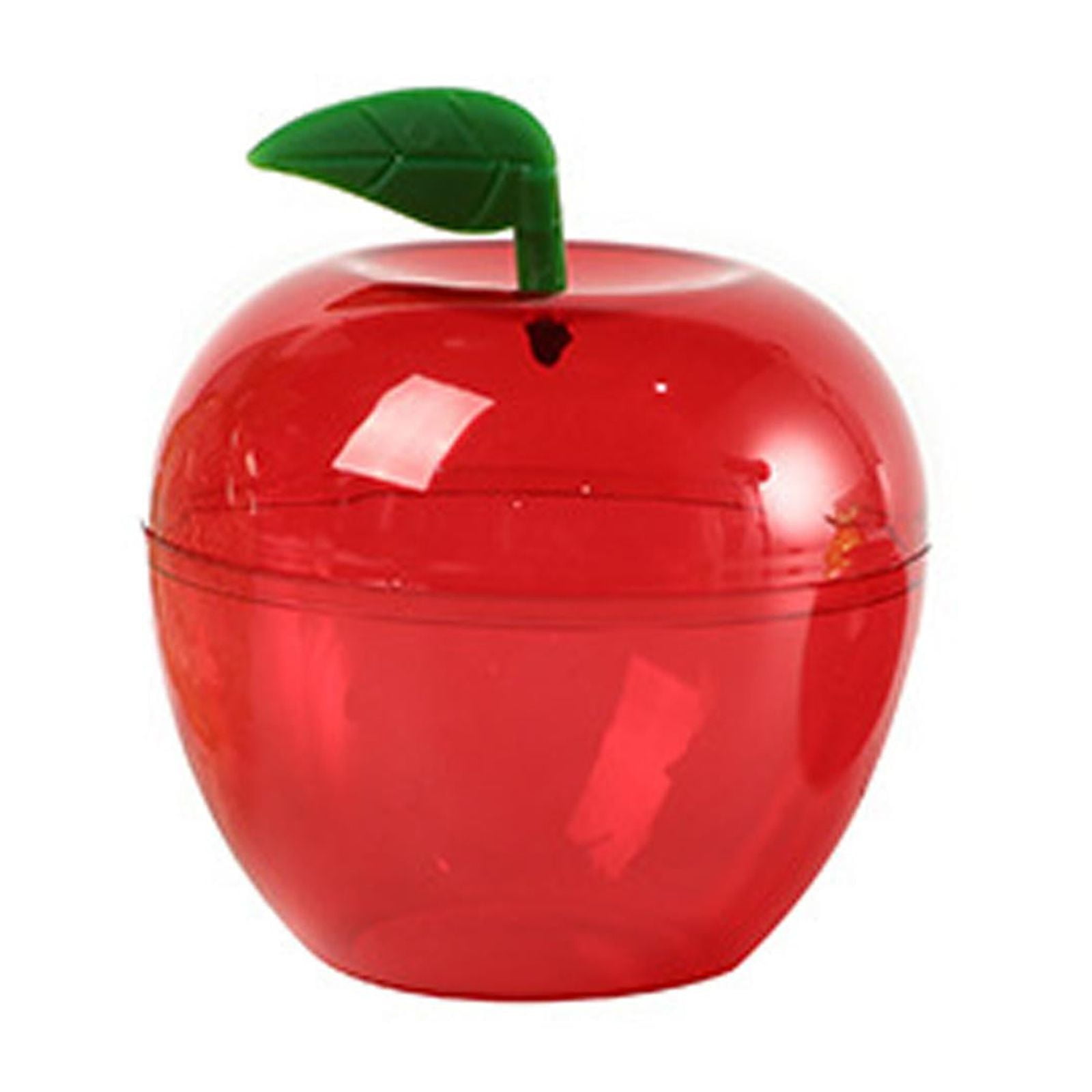 KITPIPIVOPPV 9.5*10.5cm Plastic Container Candy Box Red Apple Shaped ...