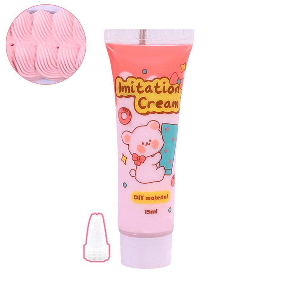 KITPIPIVOPPV Cream Glue 15ml Handmade DIY Material Simulation Cream ...