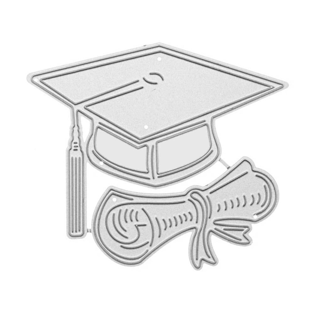 KITPIPIVOPPV Graduation Cutting Dies,Graduation Die Cut,Graduation Hat ...