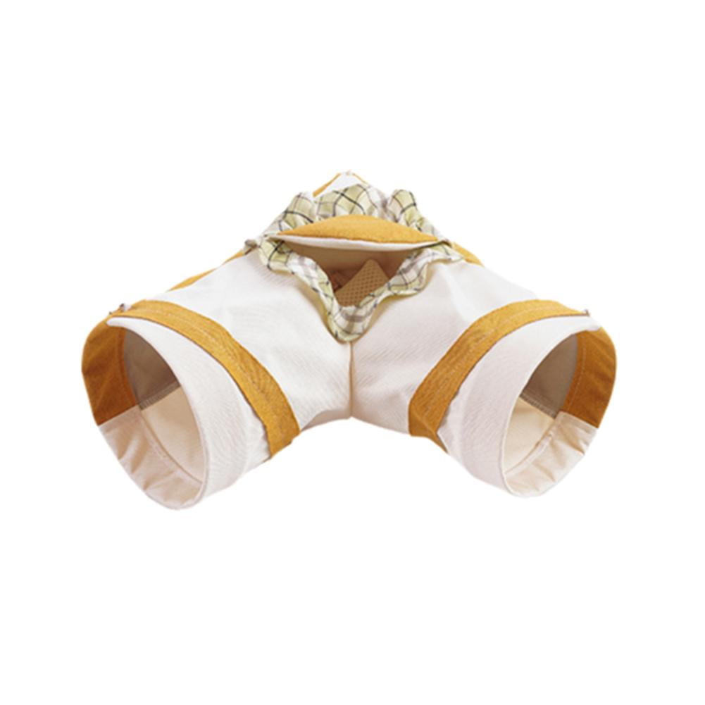 KITPIPIVOPPV Guinea Corner Tunnel, Portable Corner Tunnel Warm Nest ...