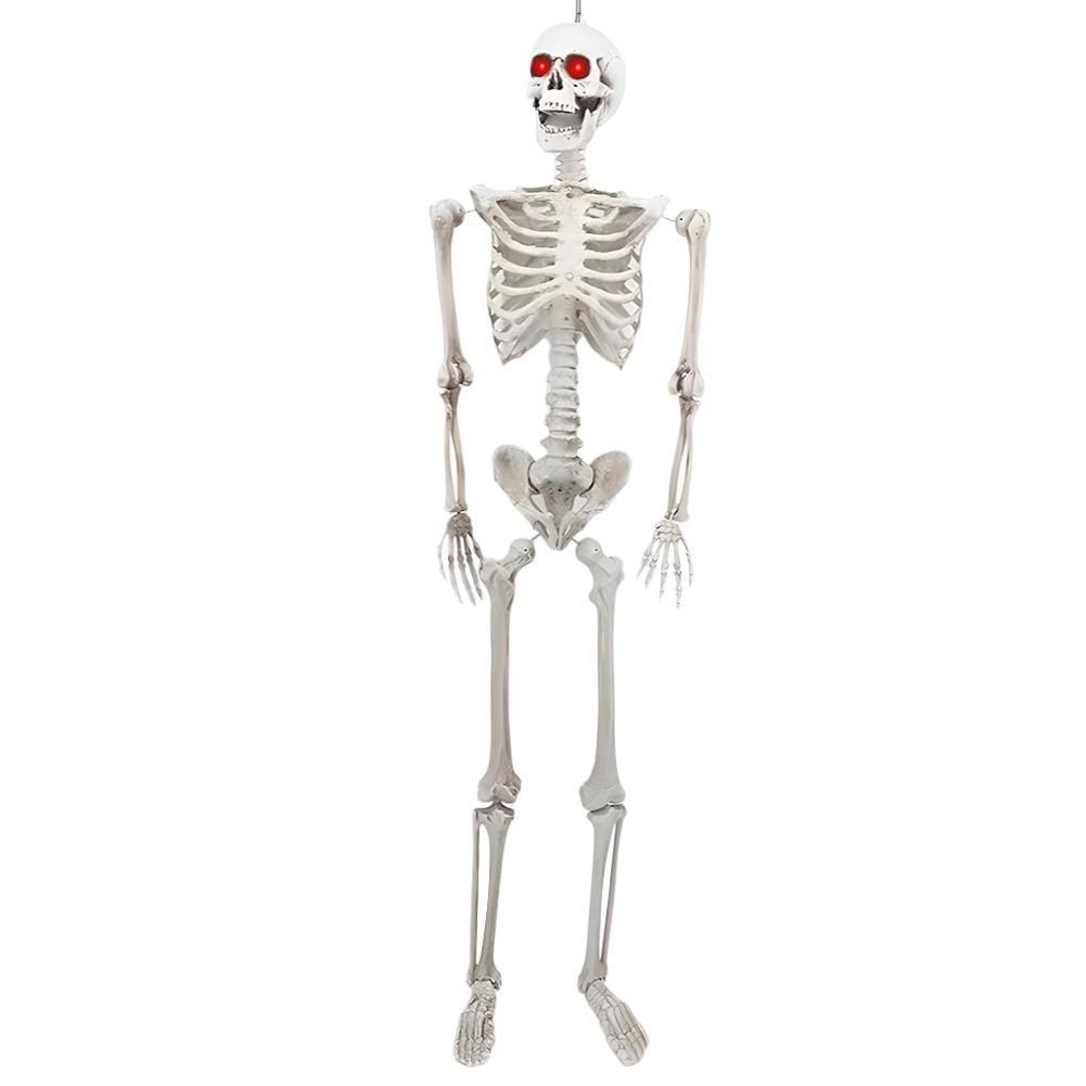 KITPIPIVOPPV Halloween Skeleton Set Props Haunted House Decoration ...