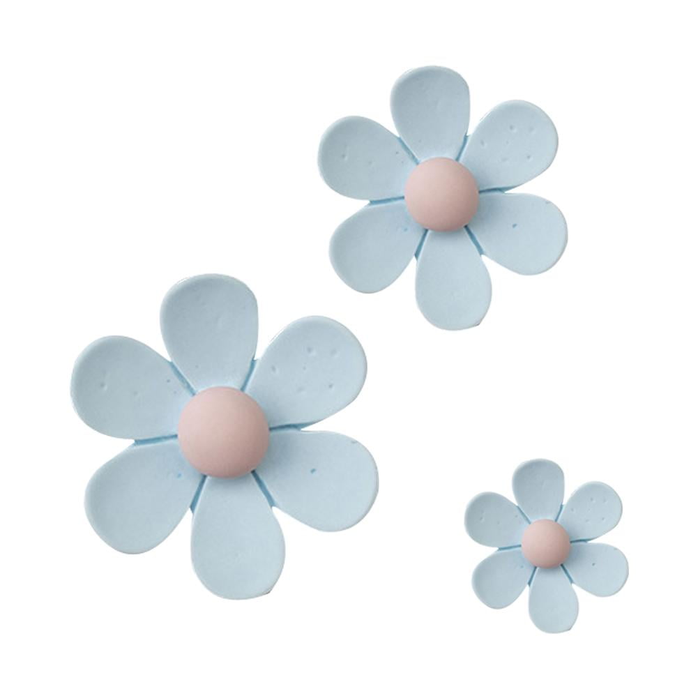 KITPIPIVOPPV Set of 3pcs Lovely Flowers Fridge Magnets,Car Magnet ...