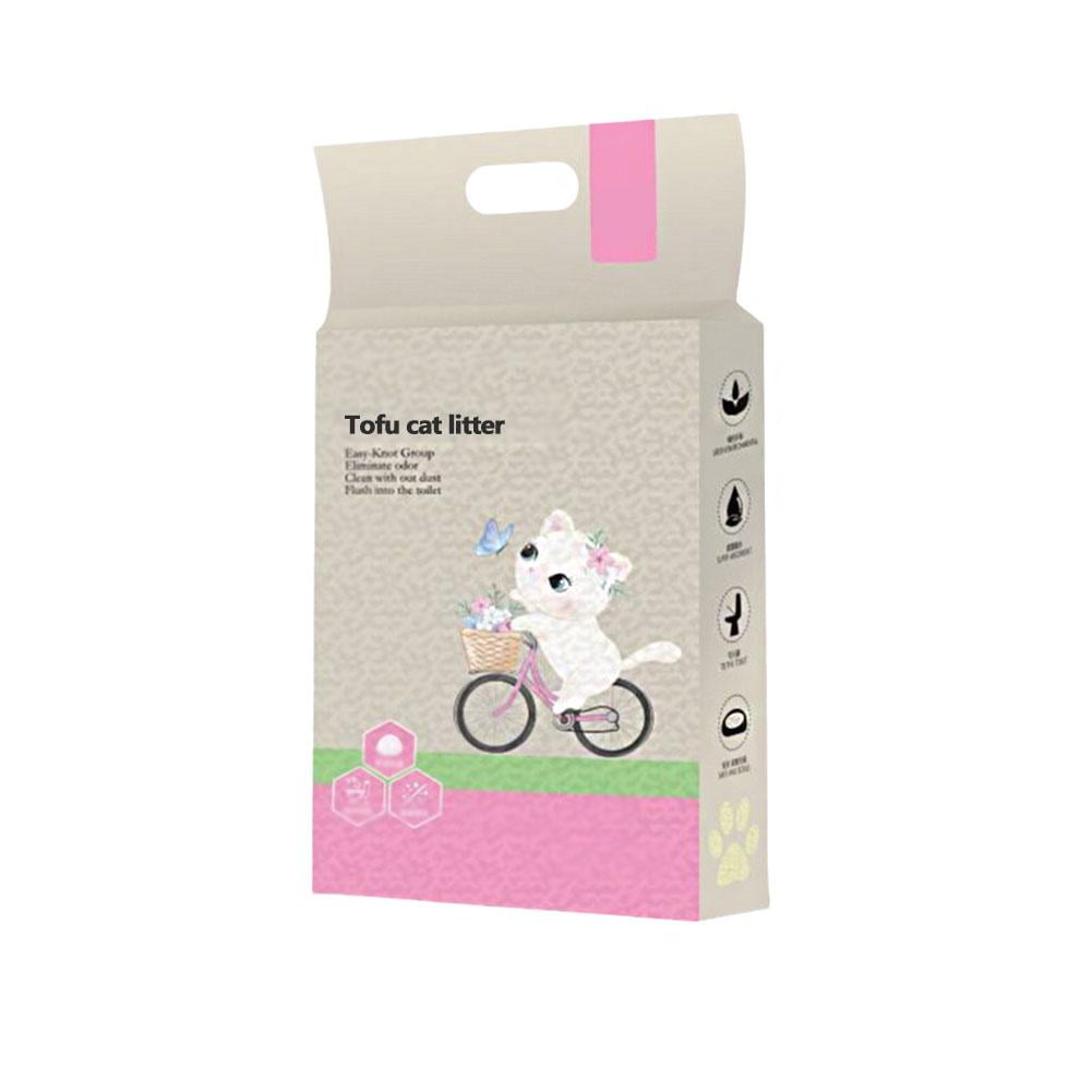 KITPIPIVOPPV Tofu Cat Litter Clumping Odor-Free Natural Clean Milk ...