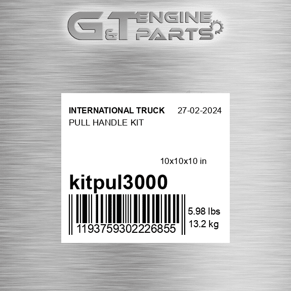 KITPUL3000 PULL HANDLE KIT fits INTERNATIONAL TRUCK (New OEM) - Walmart.com