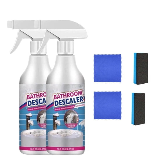KITTEHIGM 60ml Bathroom Glass Tile Faucet Stain Remover Bathtub Cleaner ...